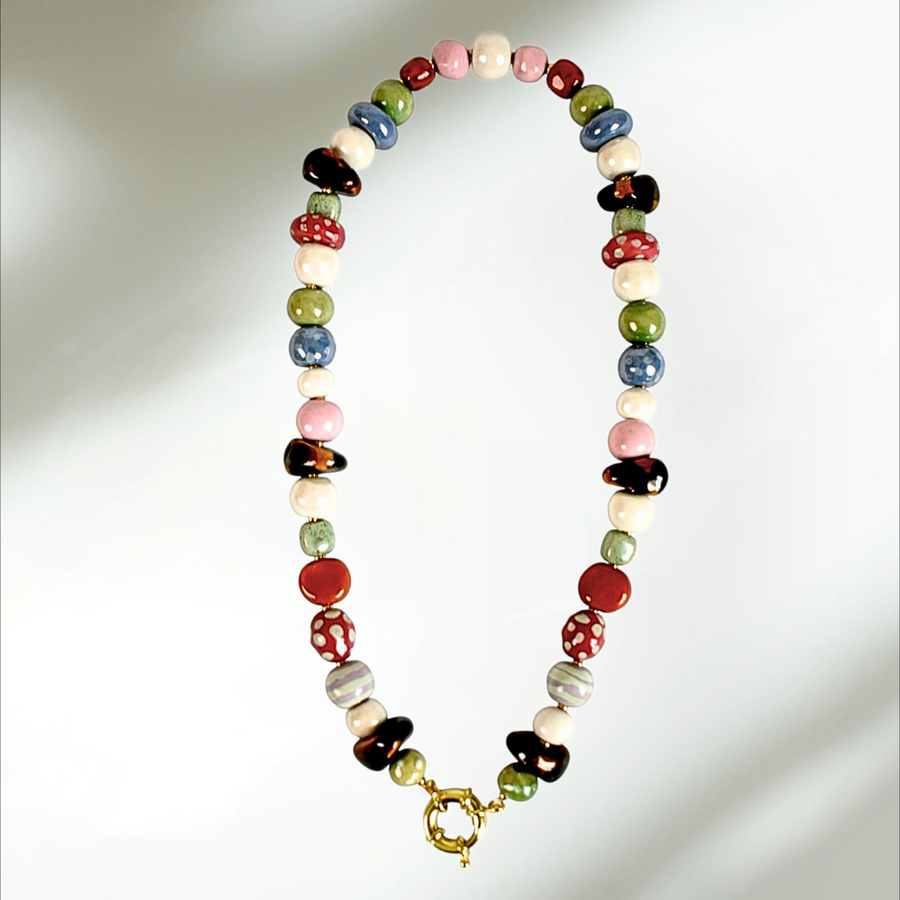 Peponi Necklace – Kazuri Beads